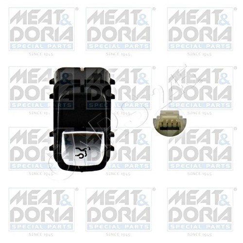 Tail Gate Release Switch Silver For MERCEDES C238 E-Class 13-18 ...