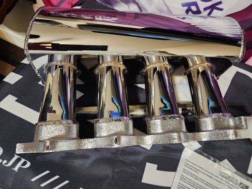 B16 Honda B Series Sheet Metal S/S Intake Manifold Civic / Integra ...