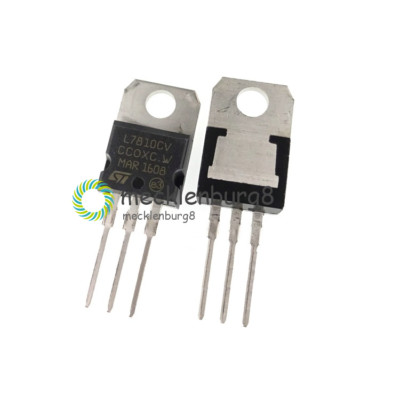 10 PCS NEW L7810 LM7810 7810 Voltage Regulator + 10V 1.5A NEW | eBay.de