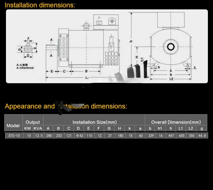 10KW Diesel Generator 220V Electric Ball Outdoor High-power Diesel ...