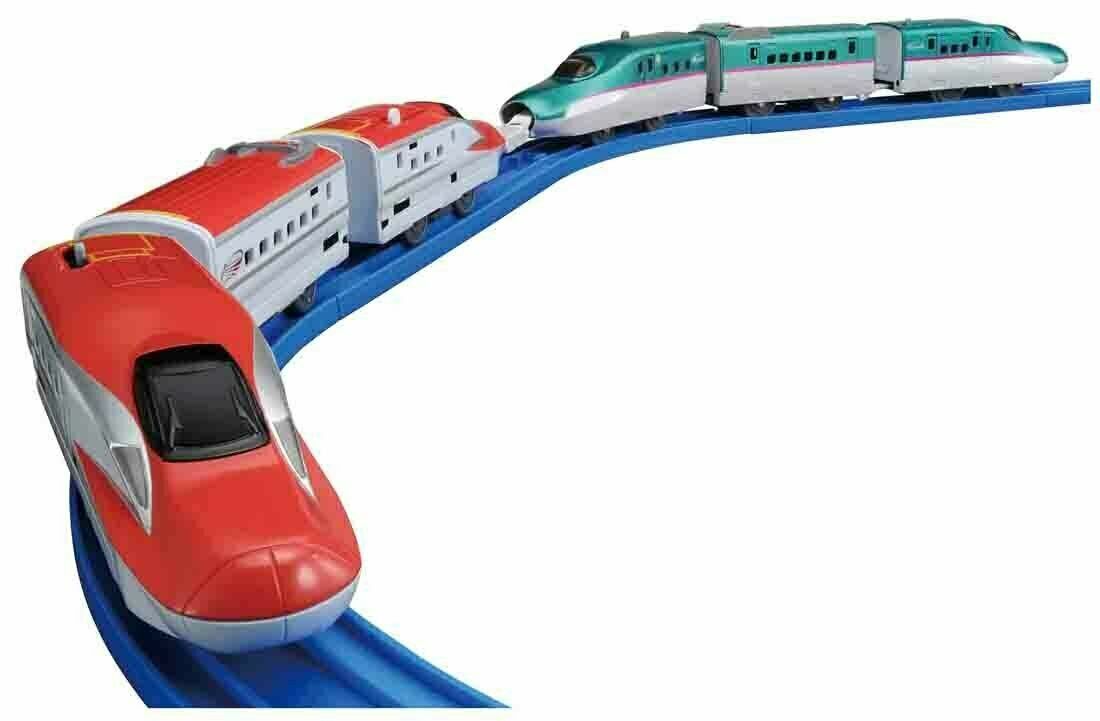 TAKARA TOMY PLARAIL Shinkansen Bullet Train E5 & E6 Series TAKARA TOMY PLARAIL Shinkansen Bullet Train E5 & E6 Series