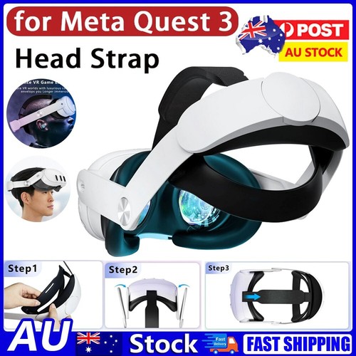 Adjustable Elite Head Strap for Meta Quest 3 VR Headset Headband ...