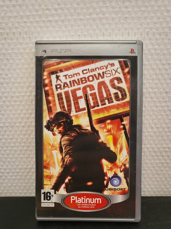 Tom Clancy's Rainbow Six Vegas Sony PSP Platinum Complete PAL | eBay