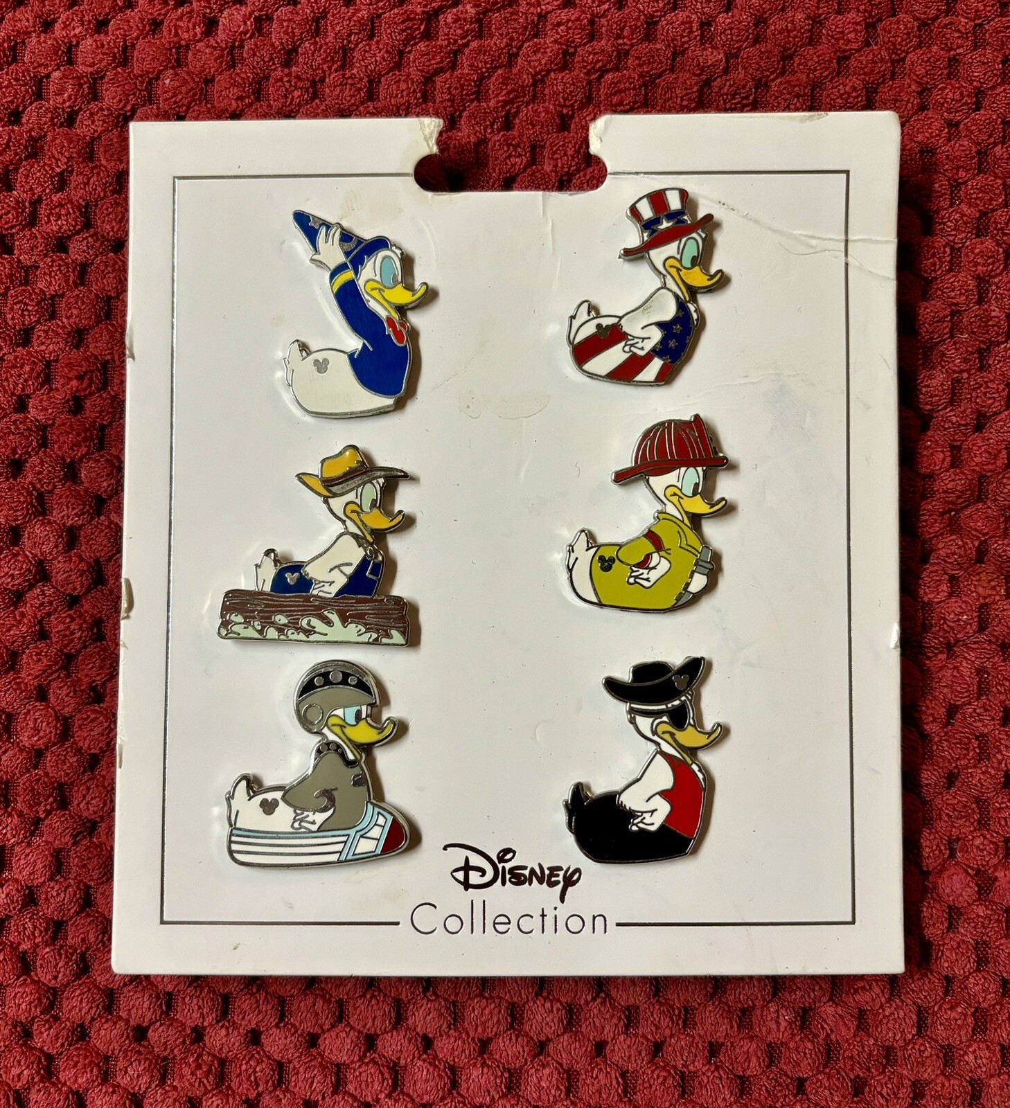 Disney Pins Donald Duck, Hidden Mickey Rubber Ducks, Complete ...