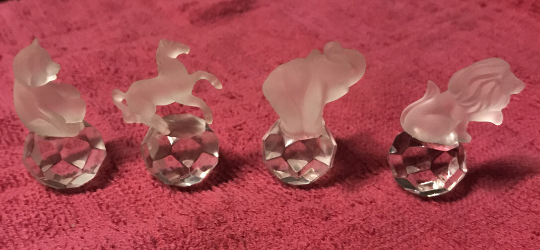 Ebeling & Reuss Crystal Signatures by Swarovski Lion, Bear, Horse And ...