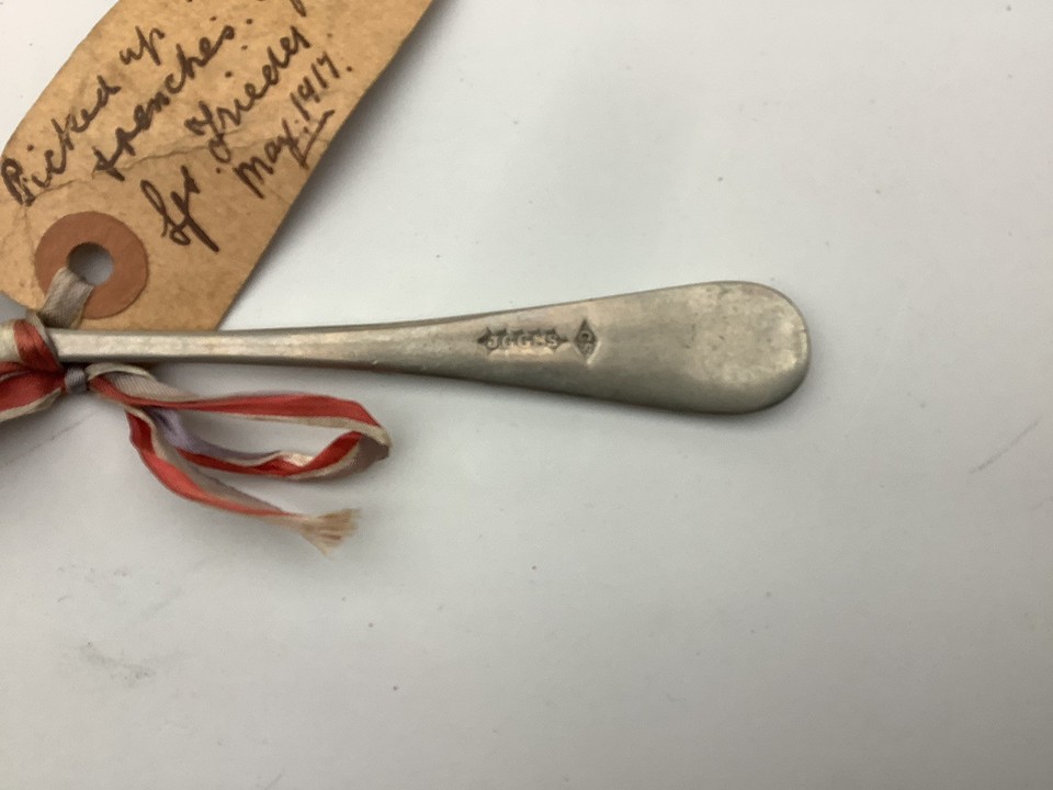 Vintage Military Spoon From WW1. Picked Up On The Somme Battlefield ...