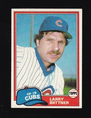 1981 Topps Larry Bittner #718 Chicago Cubs | eBay