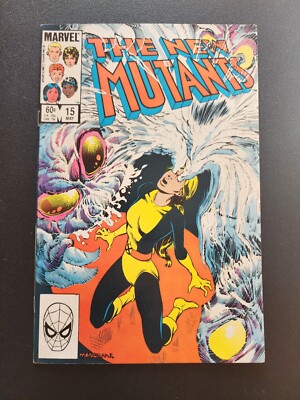 Marvel Comics The New Mutants #15 May 1984 Tom Mandrake Cover (c) | eBay