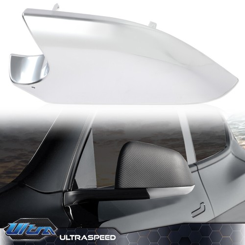 Fit For 2017-2022 Tesla Model 3 Silvery Left Rearview Mirror Cover ...