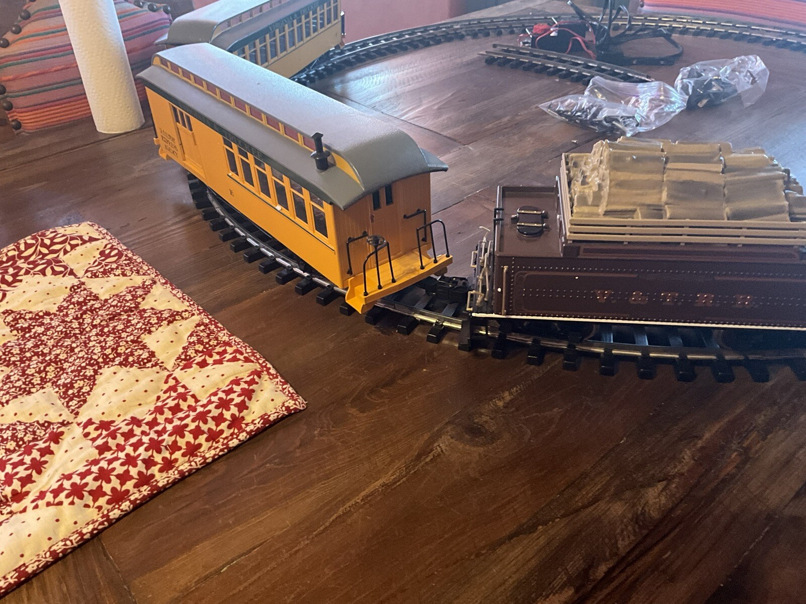 Bachmann -Big Haulers -G Scale -Gold Hill Express, Electric Train Set ...