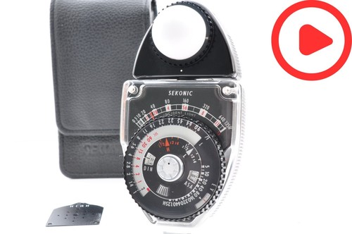SEKONIC L-398 Studio Deluxe W/Leather case From JAPAN Video [Exc +5 ...
