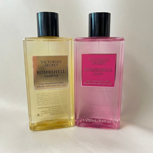 Victoria's Secret Bombshell Glamour & Bombshell Magic Fragrance Mist 99 ...