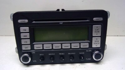 2005-2010 Volkswagen Jetta Radio Cd Player Receiver AM FM System OEM | eBay