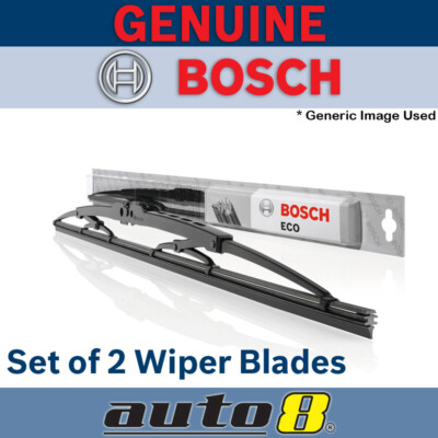 Bosch Eco Wiper Blade Set for Porsche 911 997 3.6L PETROL M96.05 2005 ...