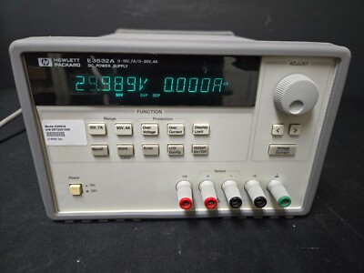 Agilent HP E3632A : 0-15V, 7A / 0-30V,4A DC Power Supply (1036) | eBay