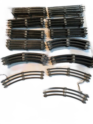 Vintage Lot of Lionel O27 Gauge Train Track Lot of 53 - 35 straight ...