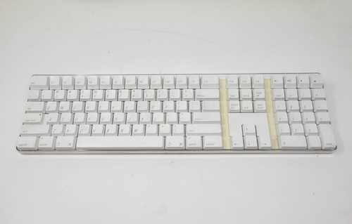 Apple Wireless Keyboard Model A1016 Bluetooth 109 Keys White Genuine ...