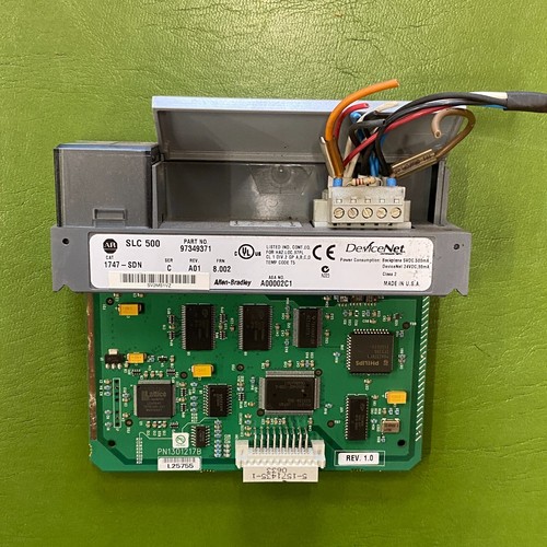 Allen Bradley 1747-SDN SLC 500 DeviceNet Scanner Module FRN 9.001 ...