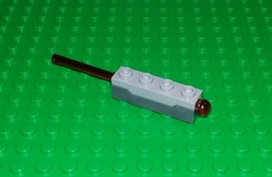 *NEW* Lego Missile Spring loaded Red Rocket Launcher w Grey Brick x 1 ...