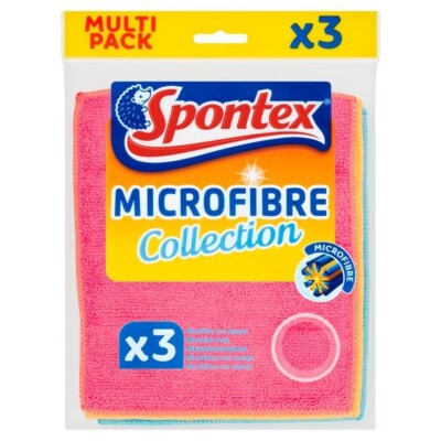 Spontex Microfibre Pads 3 per pack | eBay UK