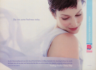ALWAYS #05 Magazine PRINT AD 2000 PRETTY BRUNETTE | eBay