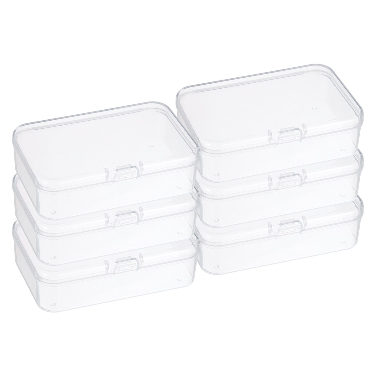 Clear Acrylic Hinged Boxes Perspex Box With Lid, Lucite Box With