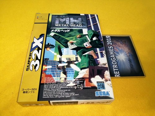 METAL HEAD Super 32X Mega Drive / GENESIS SEGA MEGADRIVE REG CARD | eBay