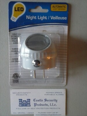 ROTATING DIRECTIONAL LED DOME NIGHT LIGHT FREE USA S&H | eBay