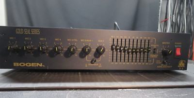 Bogen GS-35 Amplifier Public Address 35 Watts Powers On No Missing ...