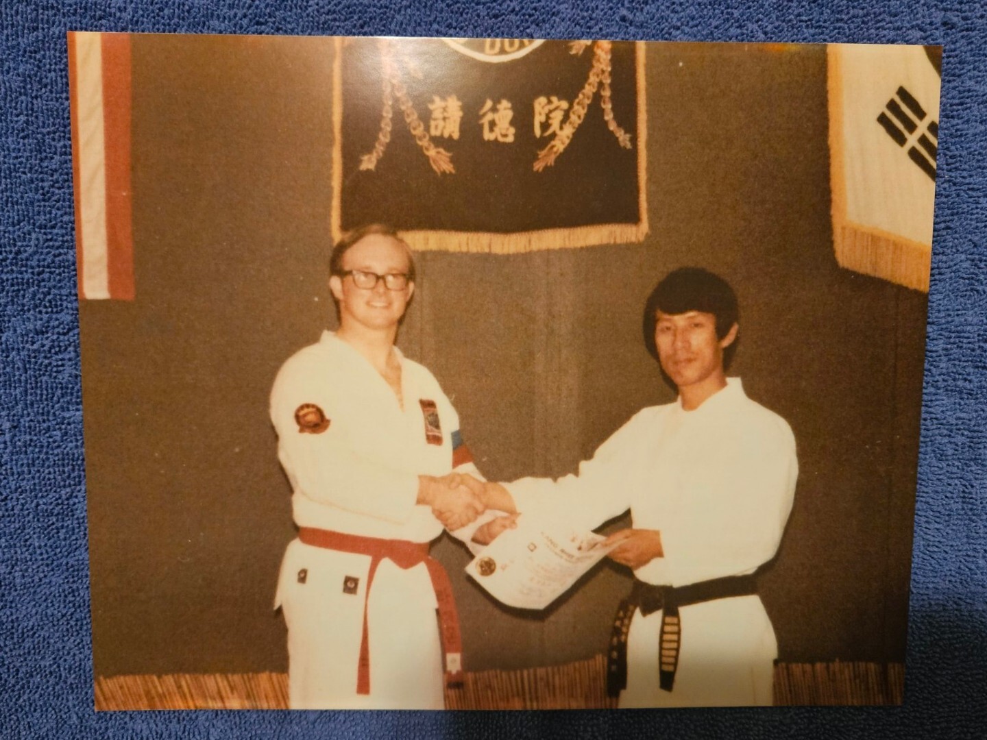 Friends Of Elvis Rare & Beautiful 8x10 Color Karate Photo Kang Rhee ...