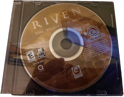 Riven: The Sequel to Myst (Windows/Mac, 1997) CD Only | eBay
