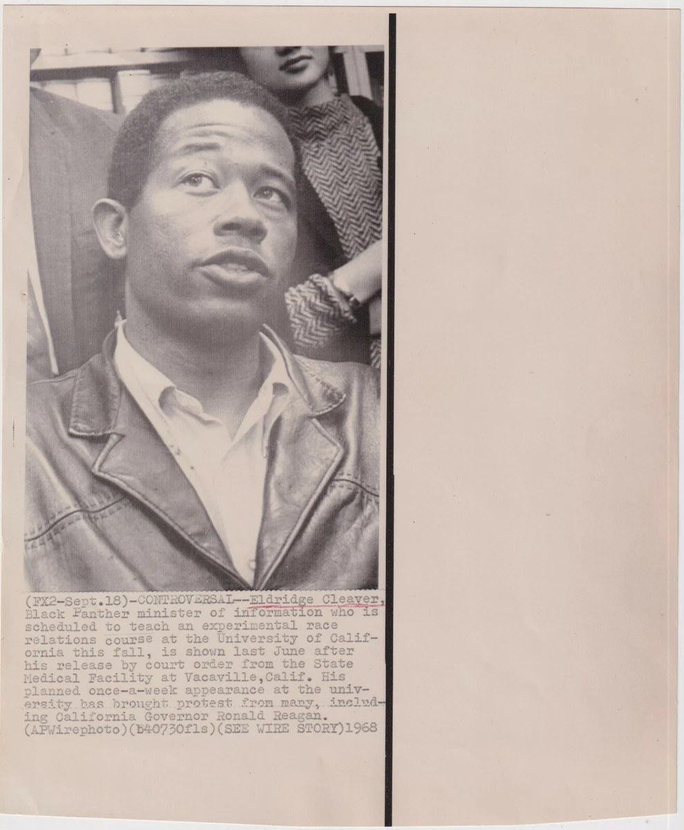 Eldridge Cleaver Black Panther