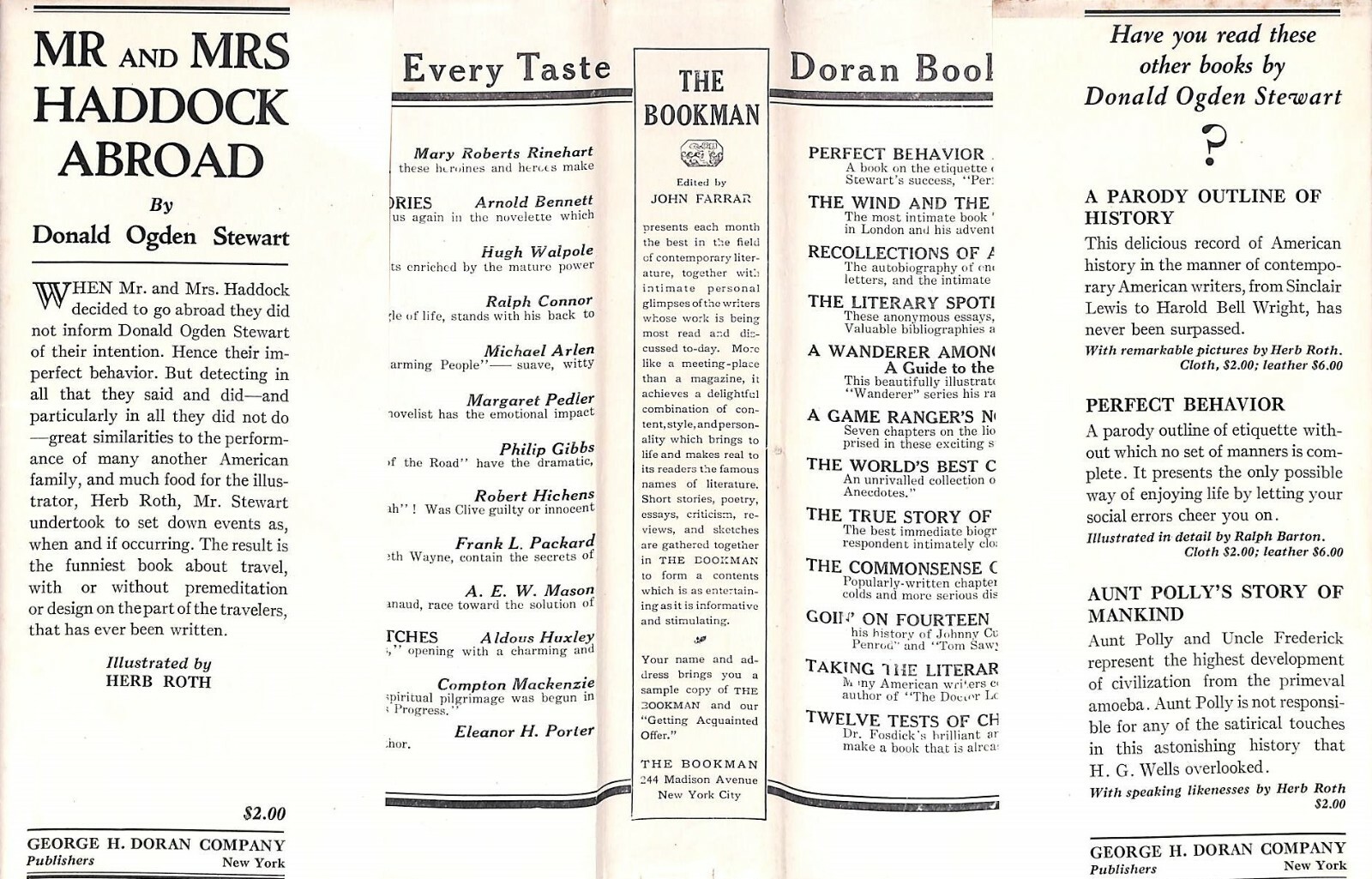 "Mr and Mrs Haddock Abroad" Donald Ogden Stewart | eBay