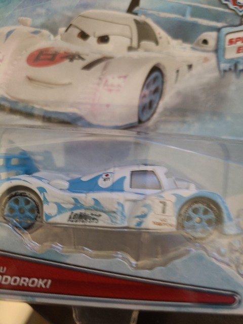 Disney Pixar Cars # 7 Shu Todoroki Ice Racers 2014 Mattel Race Car for ...