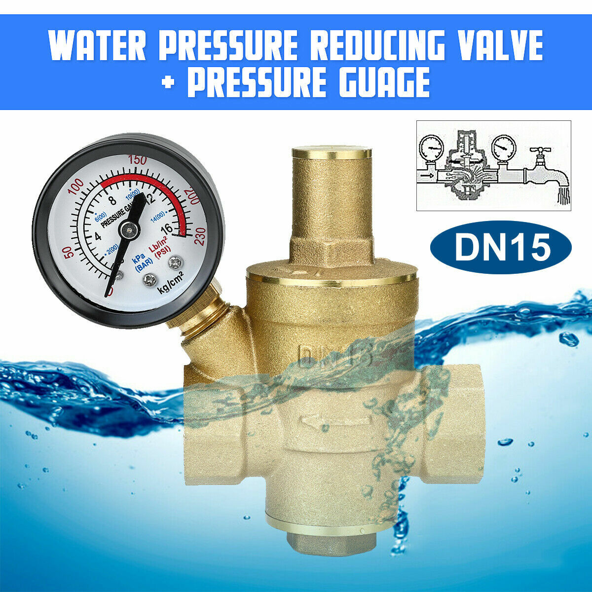 Water Main Pressure Regulator