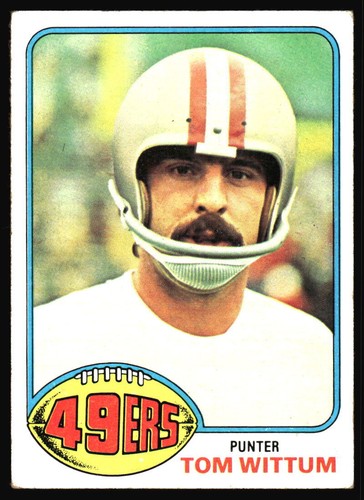1976 Topps Tom Wittum #513 San Francisco 49ers | eBay