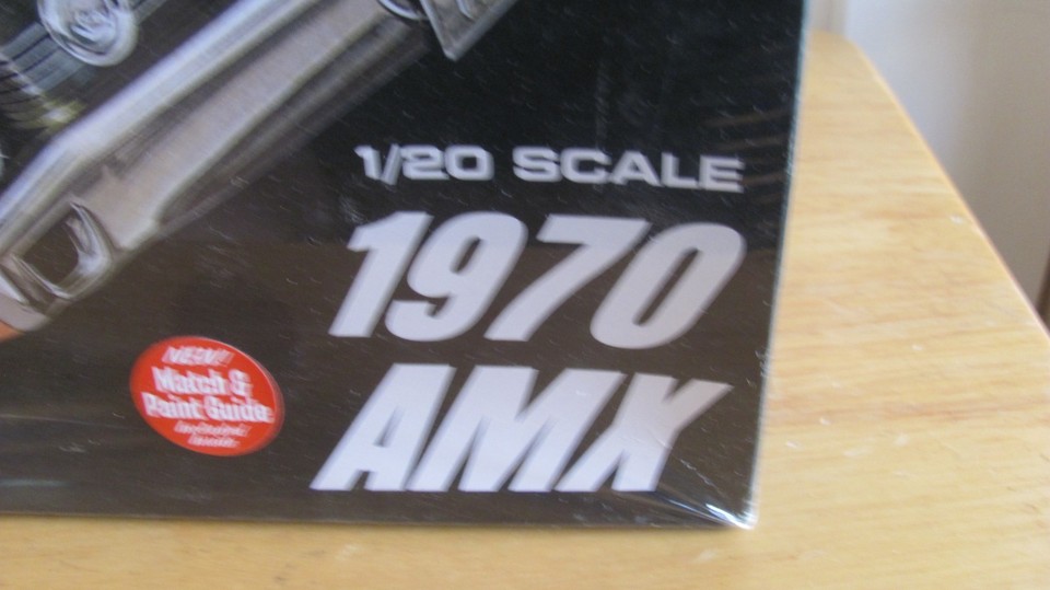 MPC - 1970 - AMX - by AMC 1/20 Scale - NEW IN SEALED BOX FREE SHIPPING ...