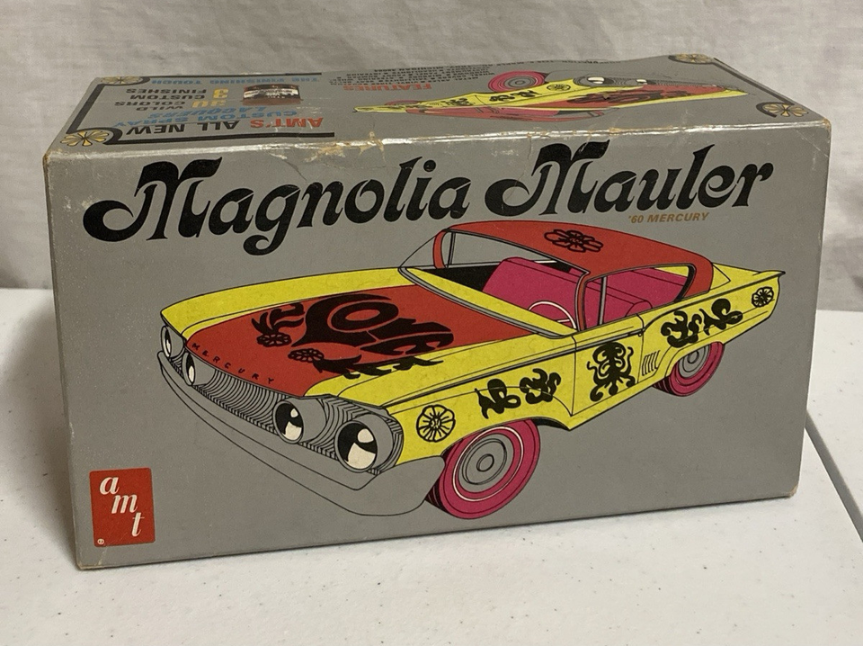 Original AMT "Magnolia Mauler" Car Model Kit - 1960 MERCURY #T133 150 ...