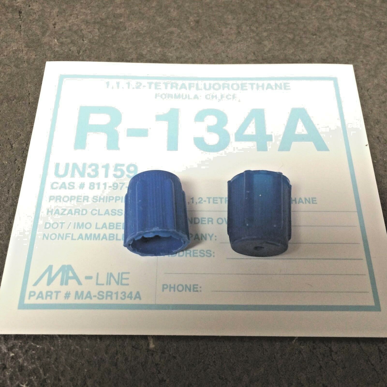 FJC Inc. 2614 R134a Service Port Cap 8mm LS Blue for sale online | eBay
