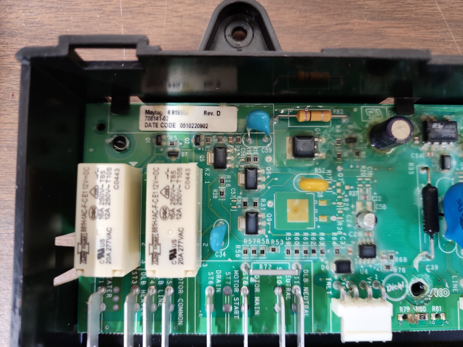Maytag Dishwasher Control Board 6919502 6919502 Rev D 708141-02 | eBay