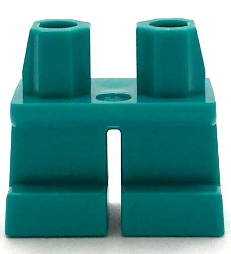 Lego New Minifigure Pants Dark Turquoise Legs Short Part | eBay