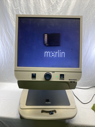 Merlin Enhanced Vision 19" Low Vision Tabletop Reader Magnifier MRD17 ...