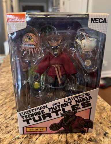 NECA TMNT Eastman & Laird’s Mirage Comics Splinter Action Figures Ninja ...