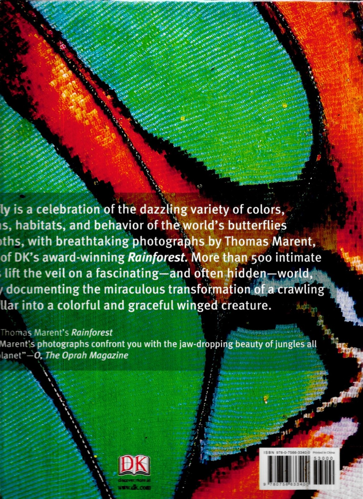 Butterfly : A Photographic Portrait by Thomas Marent (2008, Hardcover ...