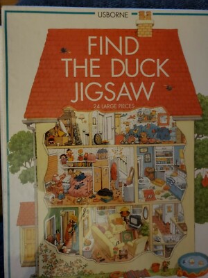 USBORNE FIND THE DUCK JIGSAW | eBay