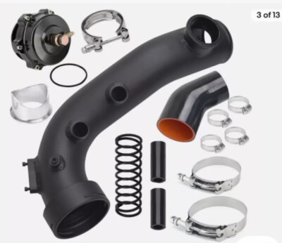Intake Turbo Charge Pipe Kit 50mm Bov For BMW N54 E88 E90 E92 135i 335i ...