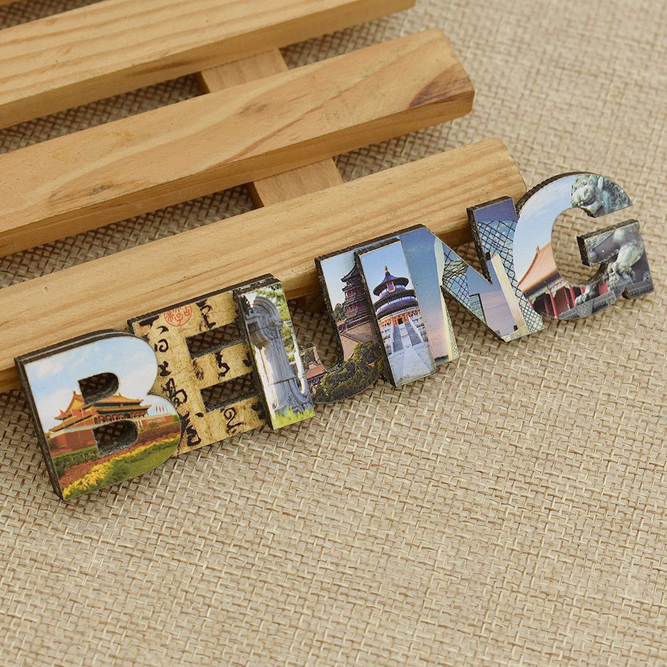 Vintage 3D Resin Souvenir Fridge Magnet Countries Refrigerator Sticker ...