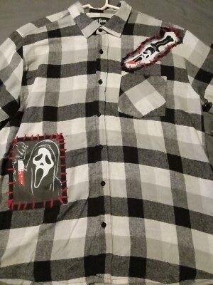 Happy Halloween Ghost face the icon of Halloween button up creepy cool ...