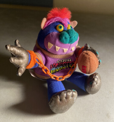 Rare Grail Toymax 6” Mini My Pet Football Monster With Handcuffs ...