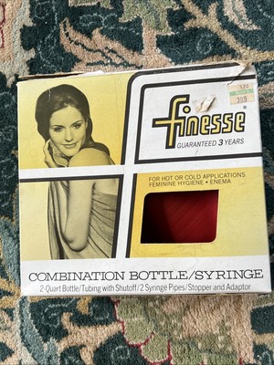 VINTAGE Douche / Enema - Finesse - From Muir’s Drug Store OPENED ...